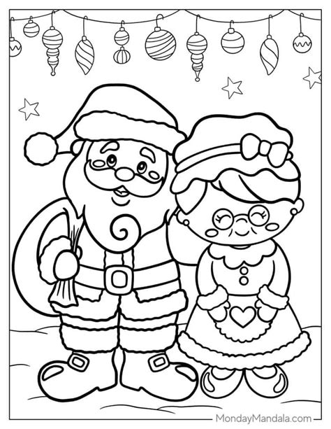 Printable Mrs Claus And Santa Claus Speech
