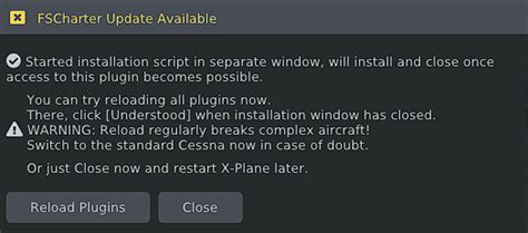 installing x plane plugin fscharter docs