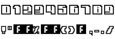 Bit Outline Regular Font FFonts Net