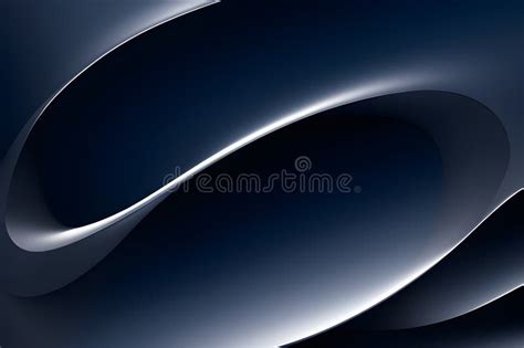 Abstract Blue Geometric Background Dynamic Shapes Composition Vector
