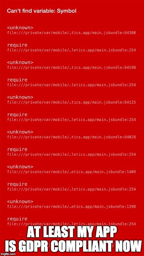 Updating All The Outdated Npm Modules To Meet GDPR Compliance R ProgrammerHumor
