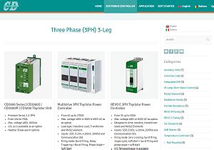Cdautomation 3 Phases SCR Power Controller CD Automation