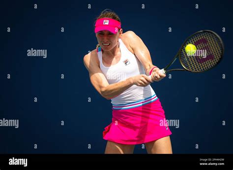 Ekaterina Alexandrova Of Russia In Action During The Second Round Of