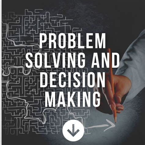 Problem Solving And Decision Making Using Design Thinking Process