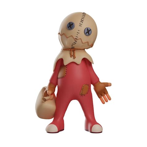 Premium Photo 3d Illustration Trick 3d R Treats Cartoon Illustration