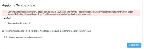 Samba Share 1220 Update Issue Home Assistant Os Home Assistant Community