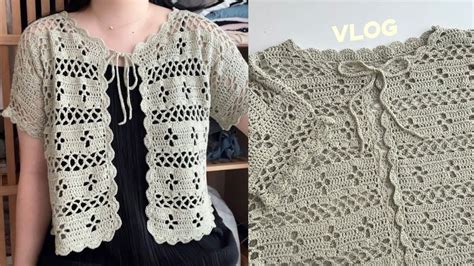 🍀이름부터 너어무 귀여웠던 지구별금순이 가디건 뜨개 브이로그crochet Vlog여름 코바늘 가디건라라뜨개도아니티 도안 추천 코바늘뜨기 크로셰 뜨개질 공예