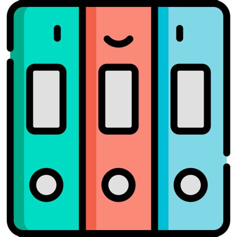 Files Kawaii Lineal Color Icon Files Kawaii Lineal Color Icon