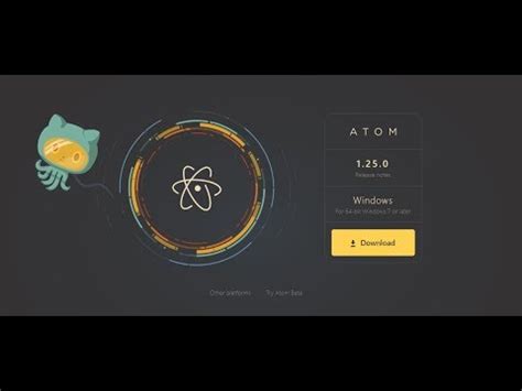 How To Use Atom Editor For Python Programming On Windows YouTube