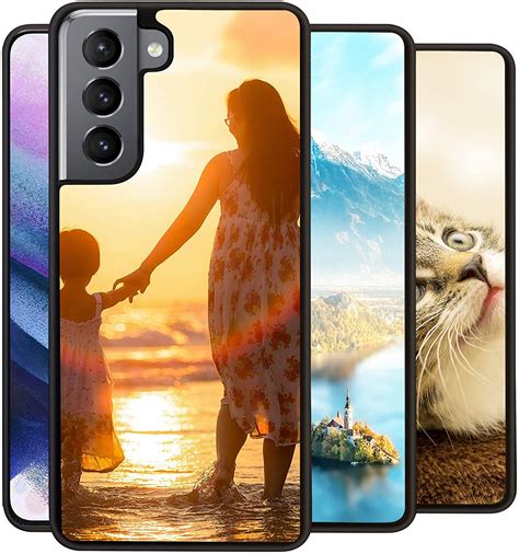 Personalised Phone Case For Samsung Galaxy Add Your Text Picture Art