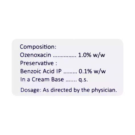 Ozefit Cream Uses Price Dosage Side Effects Substitute Buy Online