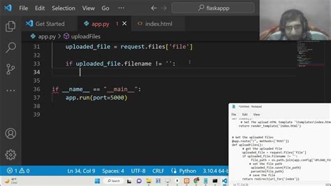 Python 3 Flask Project To Upload Csv File Data In Mysql Table Using Pandas Library In Browser