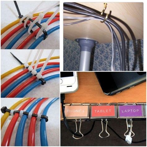 Cable Tidy Ideas For Organizing Wires