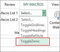 How To Add Your Excel Macros To Custom Ribbon Tab