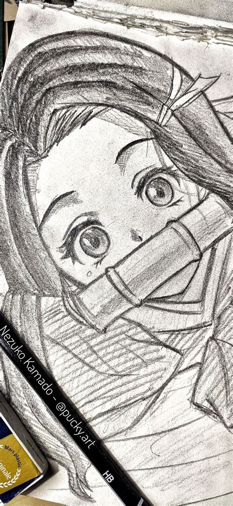 Nezuko Kamado From Demon Slayer Arte De Anime Dibujos Arte