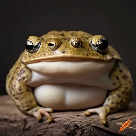 Cute Fat Toad