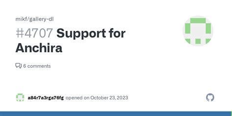 Support For Anchira · Issue 4707 · Mikfgallery Dl · Github