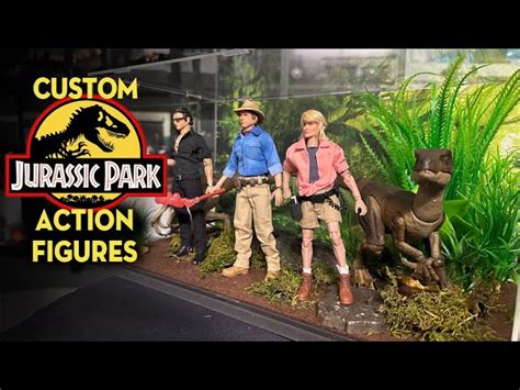 Jurassic Park Custom Action Figure Jurassic Park Hunter Mercenary