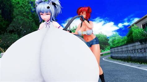 Cat Girl Full Body Inflation
