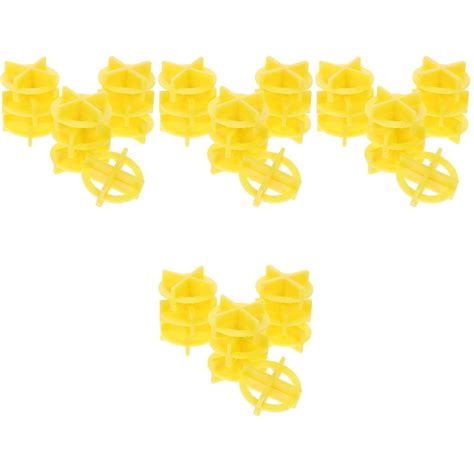 Homemaxs 400 Pcs Cross Tile Spacers Plastic Leveling Spacer Floor