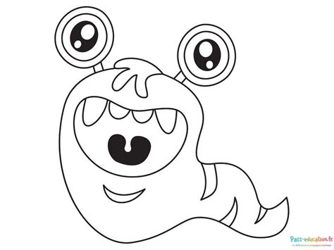 Coloriages Gratuits De Monstres à Imprimer Profitez En Dès Maintenant