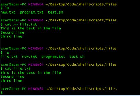 How To Create A Text File Using The Command Line In Linux GeeksforGeeks
