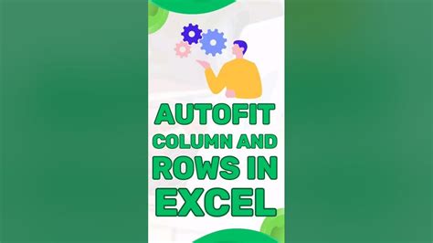 one click autofit columns and rows in excel shorts exceltips
