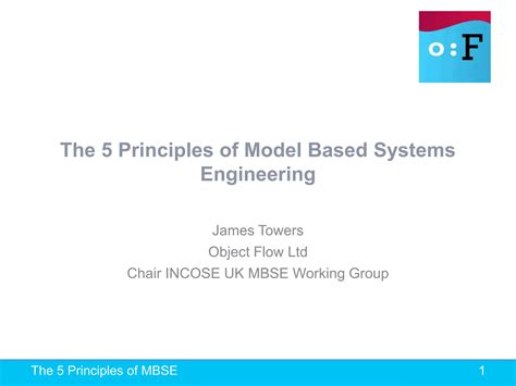 The 5 Principles Of Model Based Systems Engineering Mbse Pptx