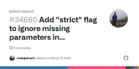 add strict flag to ignore missing parameters in optimizer load state dict · issue 34660