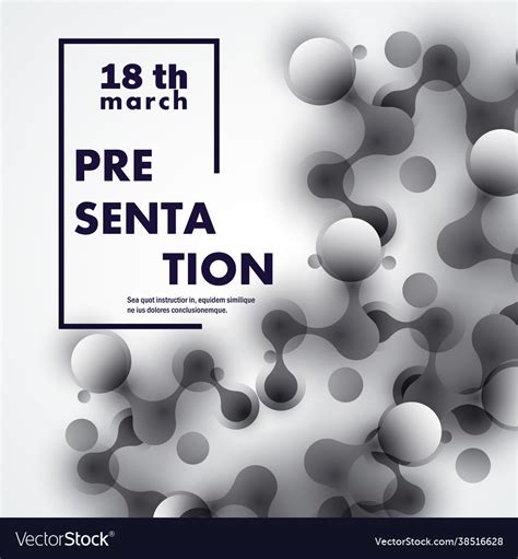 Abstract Connection Structure And Science Vector Image