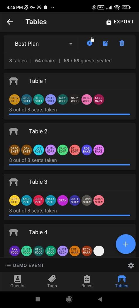 Top 5 Seating Chart Apps For Events And Teachers Android And Ios
