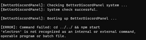 BUG Issue SanjaySunil BetterDiscordPanel GitHub