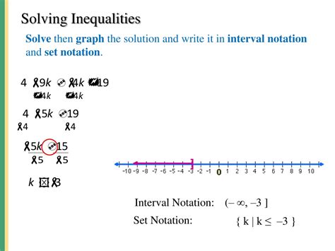 PPT Solving Inequalities With Interval Notation PowerPoint Presentation ID 9662667