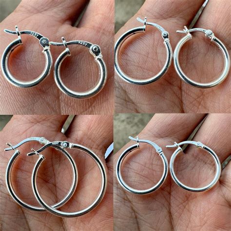 925 Sterling Silver Earrings Etsy