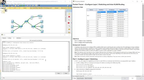 2 3 1 5 Packet Tracer Configure Layer 3 Switching And Inter VLAN