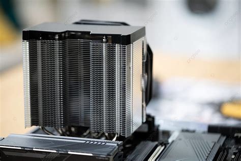 Upgrading The Home Computers Cooling System From Passive To Active Photo Background And Picture