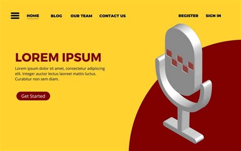 Premium Vector Simple Website Header Design Templates