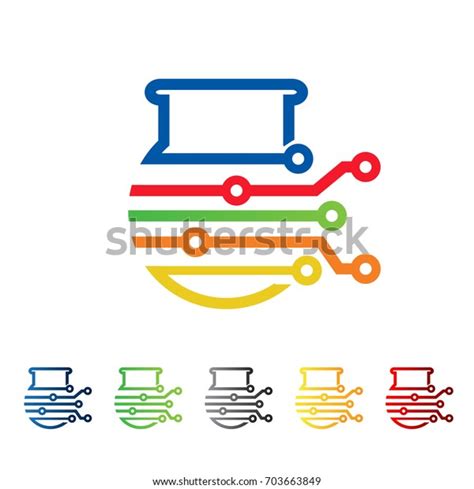 Tech Lab Logo Stock Vector Royalty Free 703663849 Shutterstock