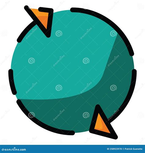 Mobile Screen Rotate Icon Stock Vector Illustration Of Concept 258923978