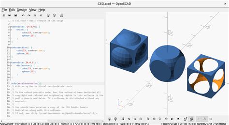 install openscad nightly on linux snap store