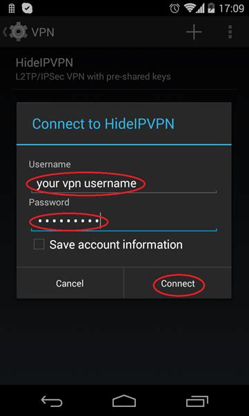 How To Setup L TP On Android HideIPVPN Services