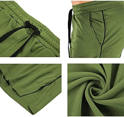 Everworth Mens Athletic Shorts Gym Workout Short Shorts Casual Shorts Running Bodybuilding 5