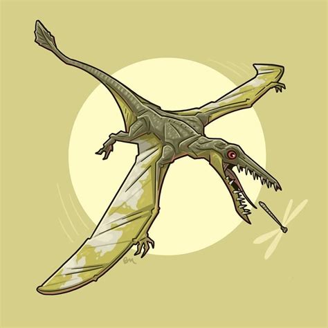 Птеродактиль раскраска - 50 фото