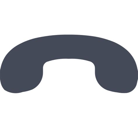 End Call User Interface And Gesture Icons