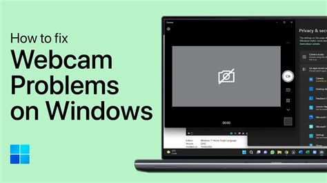 How To Fix Camera Or Webcam Problems Windows 11 Tutorial Youtube