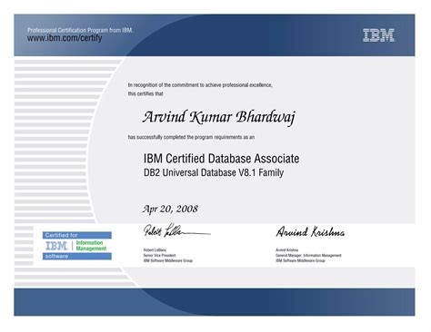 Ibm Certified Database Associate Ppt