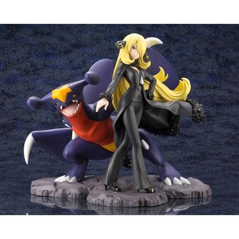 ARTFX J Pokemon Series Cynthia With Garchomp 1 8 Complete Figure