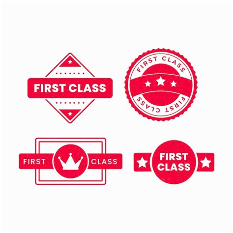 Free Vector Flat Design First Class Stamp Collection Free Vector Flat Design First Class Stamp Collection
