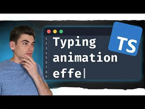 Can I Create This Typing Animation Using Typescript