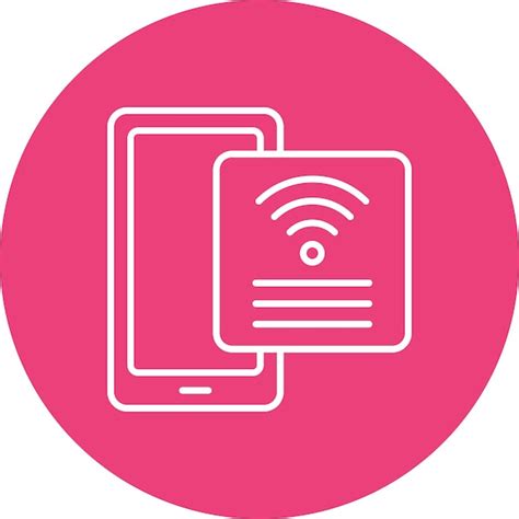 와이파이 아이콘 프리미엄 벡터